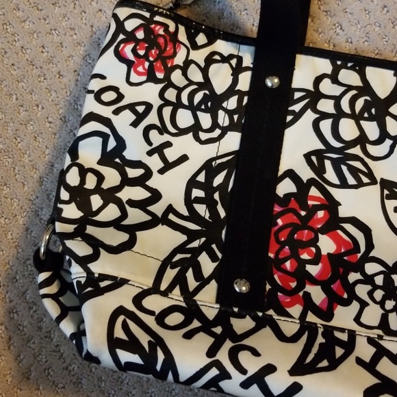 Coach | Bags | Coach Floral Poppy Graffiti Bag | Poshmark